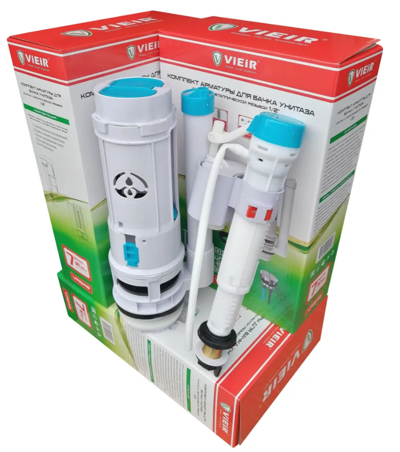 Комплект арматуры для бачка унитаза VIEIR (VRQ42) купить в Минске в интернет-магазине, цена ...