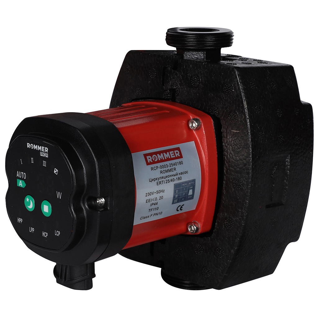 Насос циркуляционный ROMMER ERTI 25/40-180 (RCP-0003-2540180) купить в Минске в интернет ...