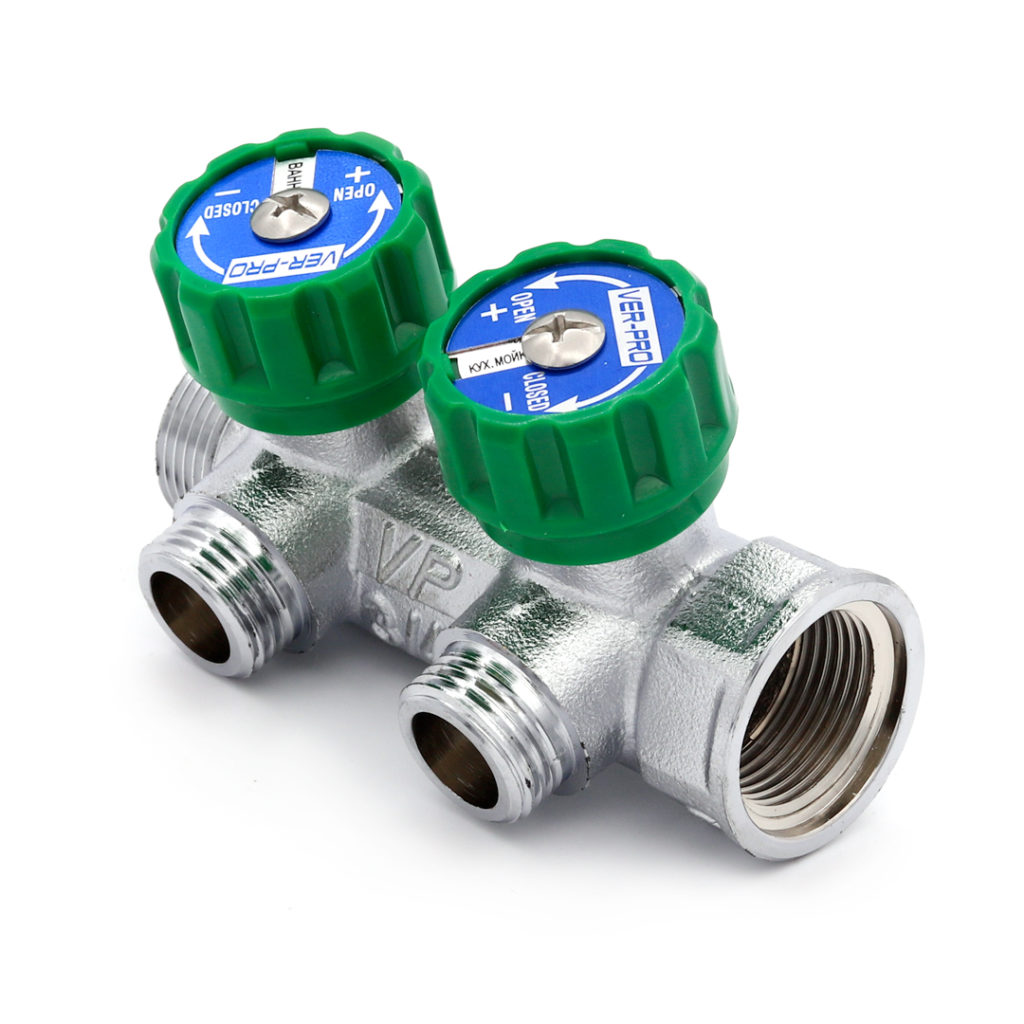 Коллектор регулирующий под плоское уплотнение VIEIR 3/4"x1/2" (VER) купить в Минске в интернет ...